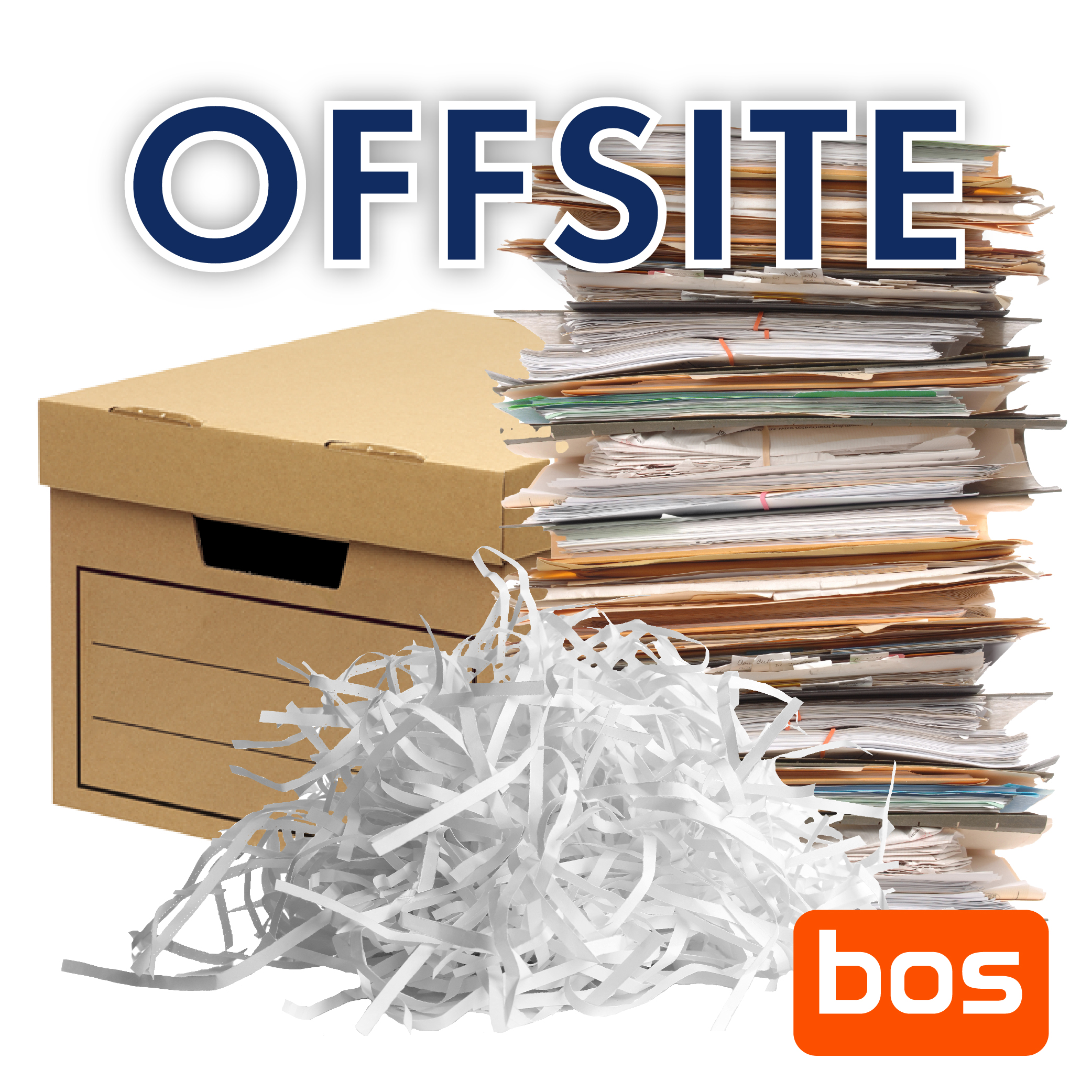 100 Sacks or Boxes of Paper for Confidential Shredding